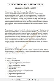 Thermodynamics Principles Pdf Notes TVET CDACC level 6 CBET - pdf notes