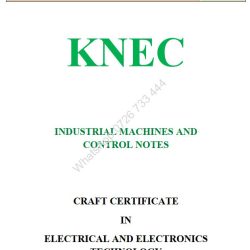 Craft Certificate in Electrical and Electronic Engineering Technology ...