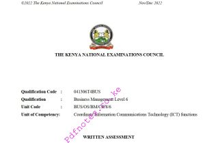 Coordinate Information Communications Technology (ICT) Functions Level ...