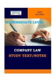 Company Law notes KASNEB CPA - pdf notes