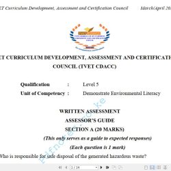 Demonstrate Digital Literacy Level 5 March/April 2022 Past Assessment ...