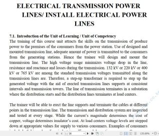 Electrical Transmission Power Lines/Install Electrical Power Lines Pdf ...